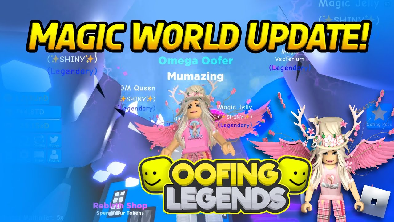 NEW Magic World Update in OOFING LEGENDS! - YouTube