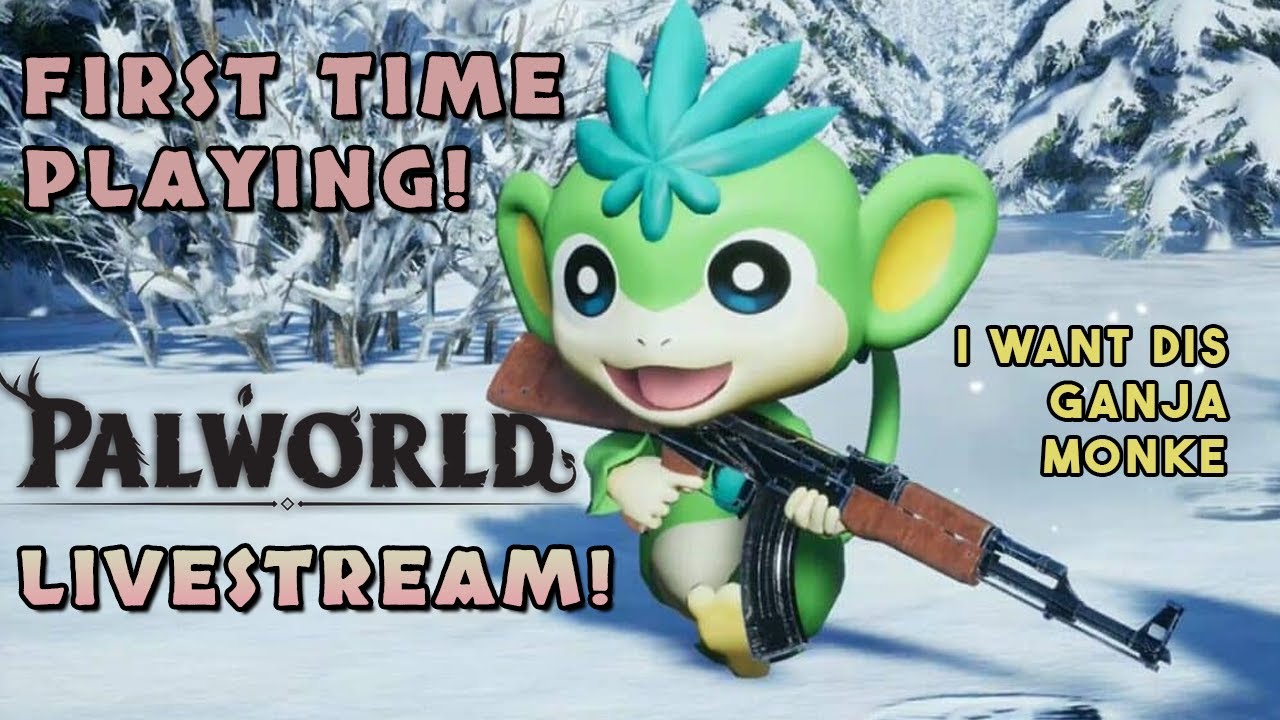 First Time Playing Palworld! Weekend Livestream - PC Gameplay - YouTube