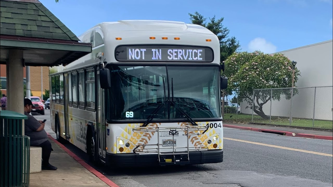 Honolulu TheBus #4004 [Electric 2021 Gillig Low Floor🔋] Route 69 ...