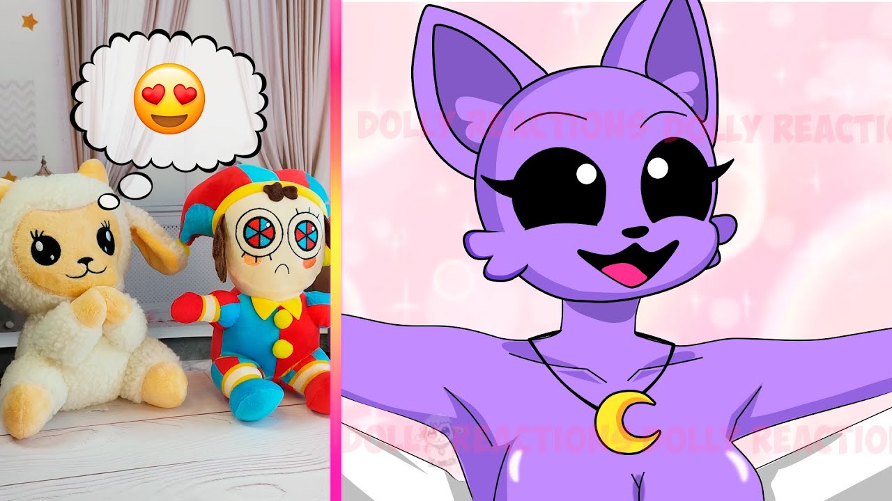 Dolly and Pomni React to TADC and Poppy Playtime Chapter 3 Animations ...