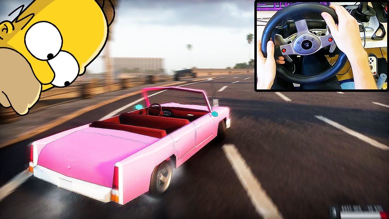Simpson's Car Drifting with Steering Wheel in CarX Drift Racing | Home ...