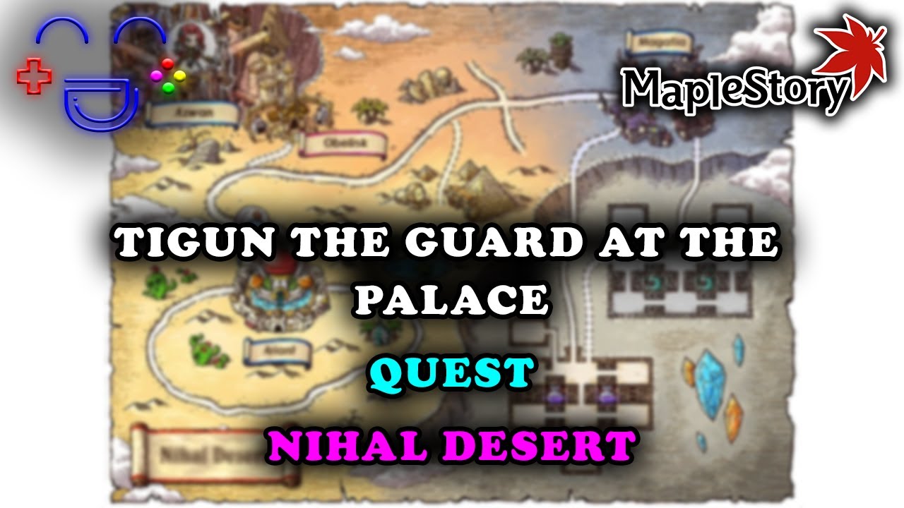 Tigun the Guard at the Palace | Nihal Desert | Maplestory - YouTube