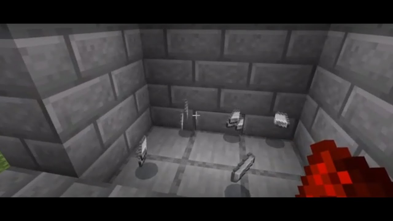 How To Make An Iron Generator For Minecraft Bedrock(No Mods) - YouTube