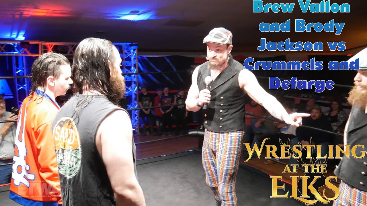 ETWA "Wrestling at the Elk's! 2024" - Brew Vallon + Brody Jackson vs Mr ...