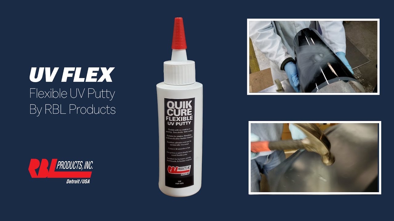 UV Flex - Your Flexible UV Putty From RBL Products - YouTube