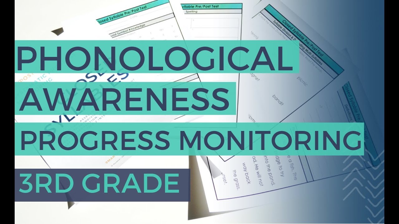 Phonological Awareness Progress Monitoring for 3rd Grade - YouTube