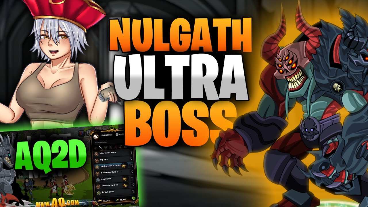 Nulgath Ultra Boss! Botting Clients Update! AQ2D Update! AQW News - YouTube