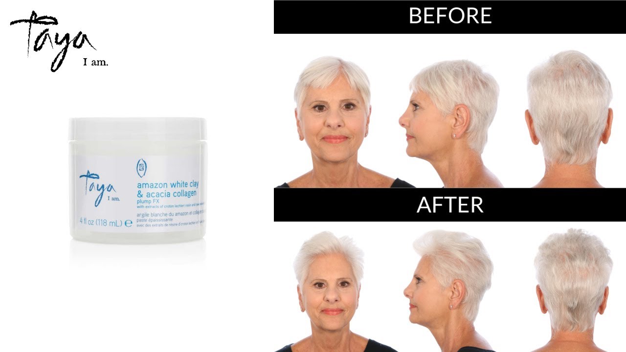 Amazon White Clay & Acacia Collagen Plump-FX Demo - YouTube