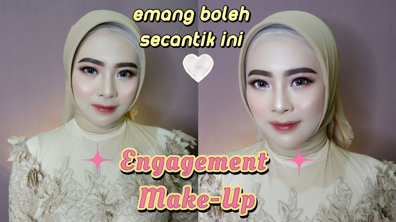 Tutorial Makeup Flawless Simple untuk Acara Resmi/ Lamaran/ Engagement ...