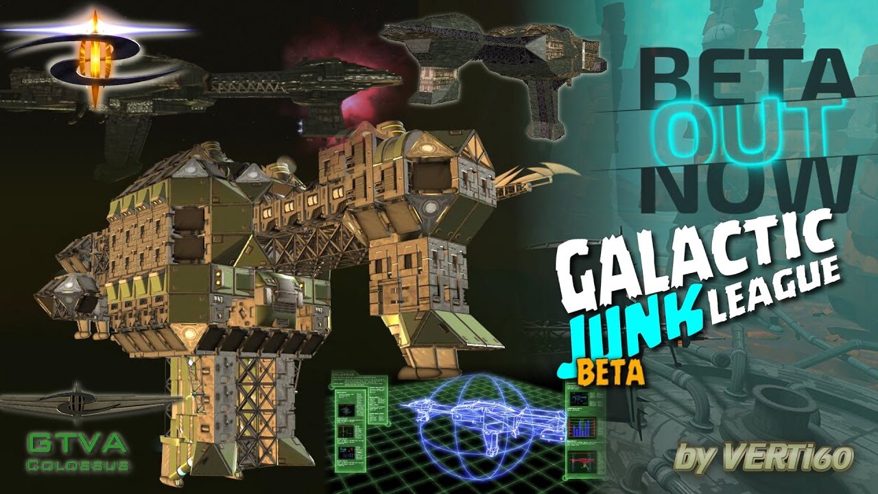 Galactic Junk League Beta: Meet GTVA Colossus, biggest ship in game ...