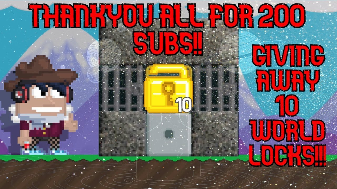 FREE 10 WORLD LOCKS?!? Growtopia | Dice Game (200 SUBSCRIBERS SPECIAL ...