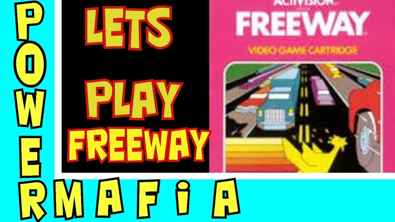 Freeway - Atari 2600 - Jogando 2 players - YouTube