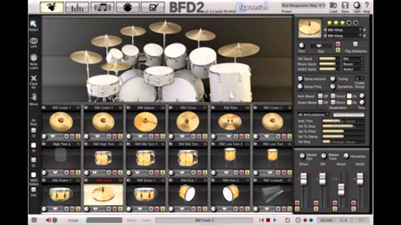 EpiK DrumS - Rod Morgenstein Kit for BFD2 - YouTube
