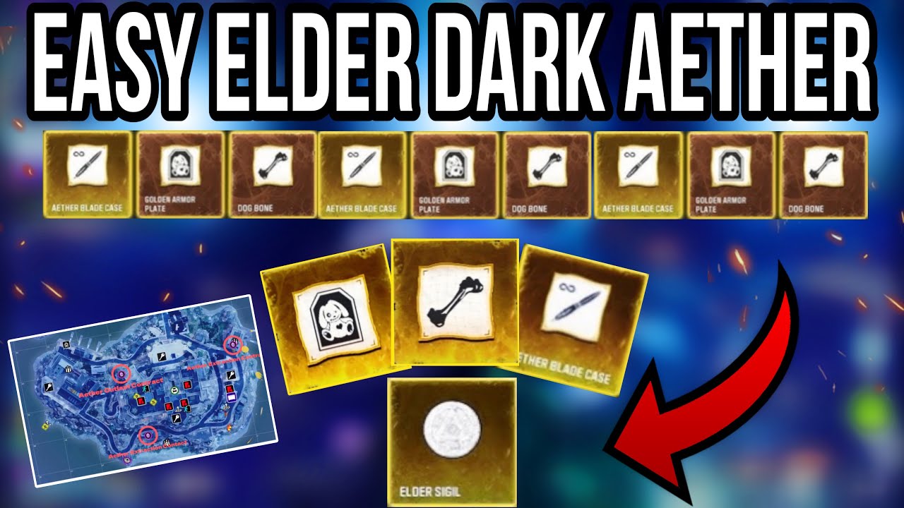 MW3 Zombies - Easy Elder Dark Aether? Get all Schematics! - YouTube