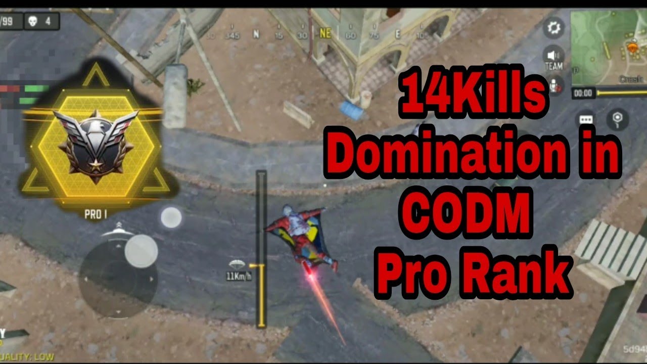 14Kills Domination in CODM SOLO VS SQUAD || Rank Pro || JOKER YT - YouTube