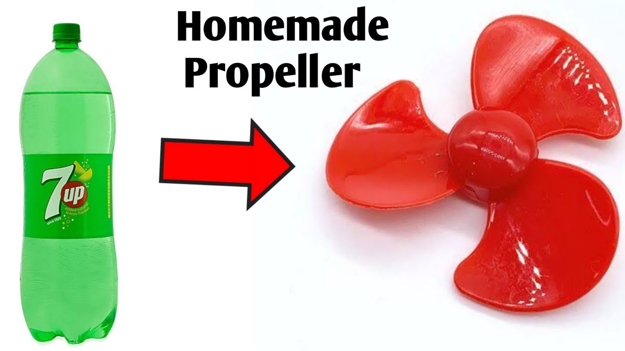 How to make propeller | Make Dc motor propeller| How to make homemade ...