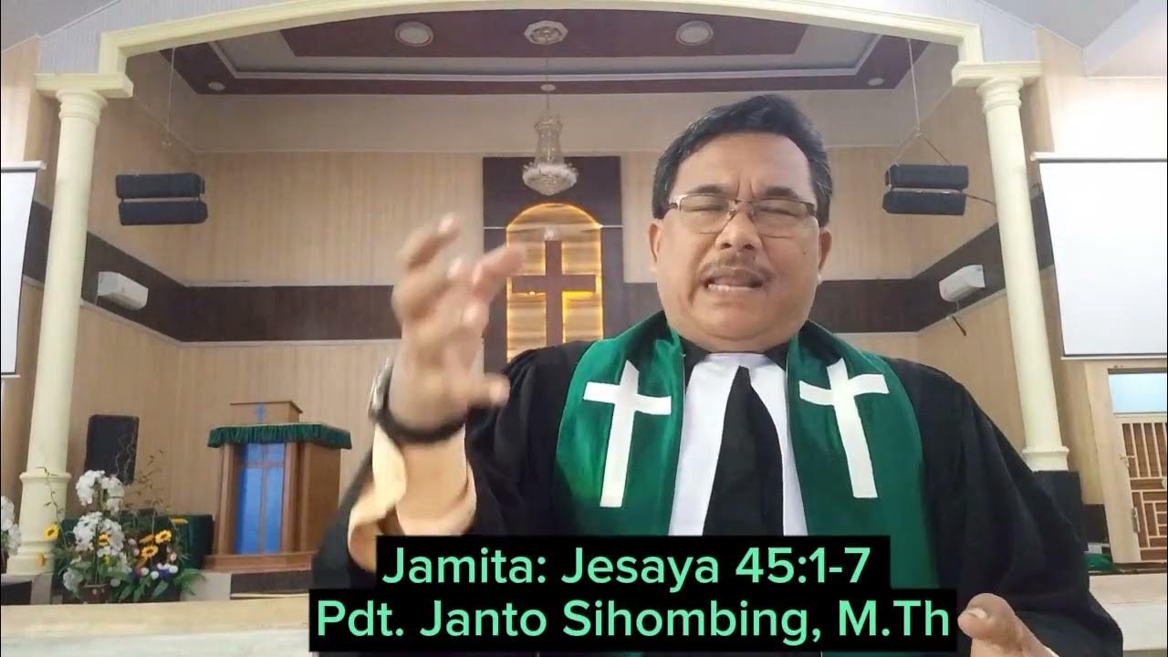 Jamita Minggu, 22 Oktober 2023. Jesaya 45:1-7. - YouTube