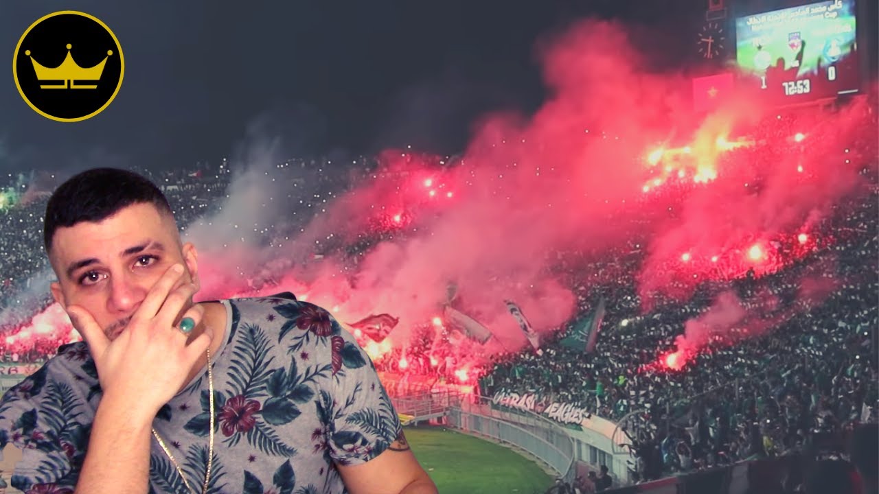 ENTIRE STADIUM SINGS FOR PALESTINE (Raja Casablanca Ultra) - YouTube