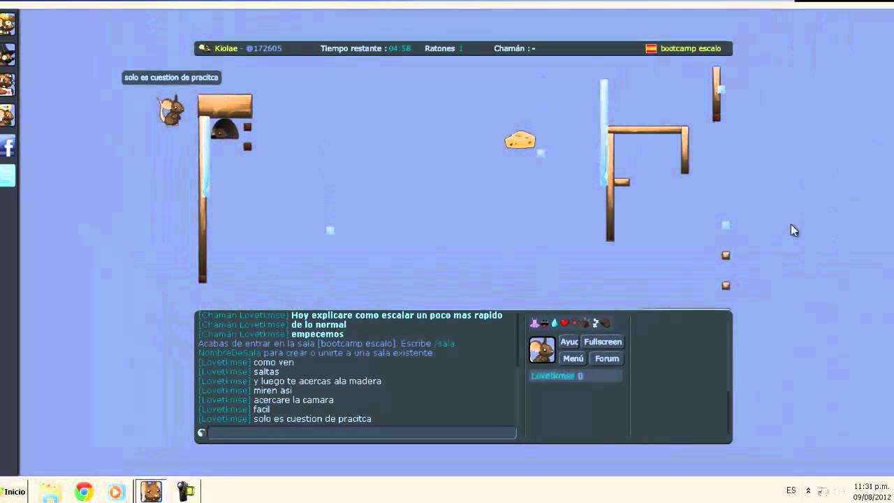 Como Escalar Rapido En Transformice. - YouTube
