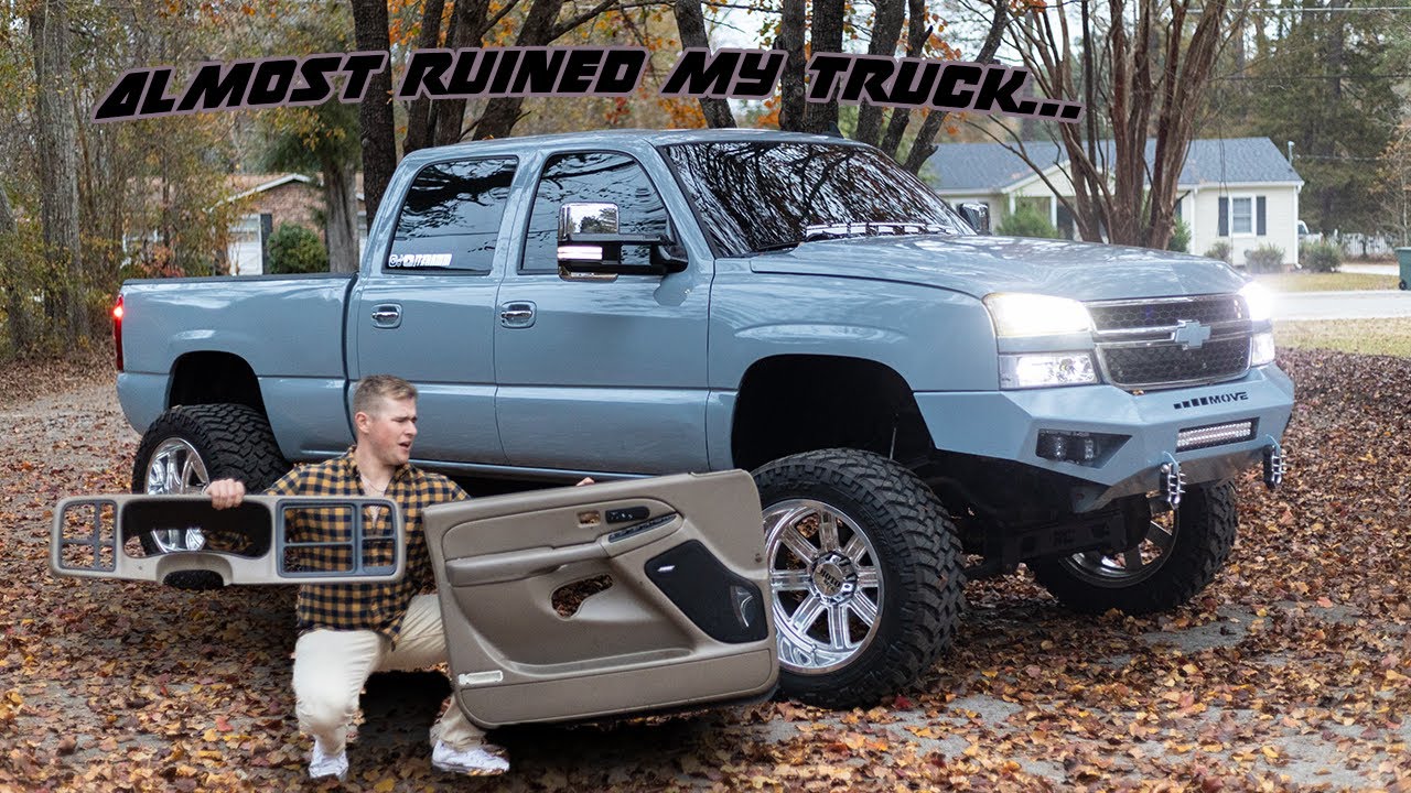 DENALI INTERIOR SWAP on my LBZ DURAMAX!! (SO SICK) - YouTube