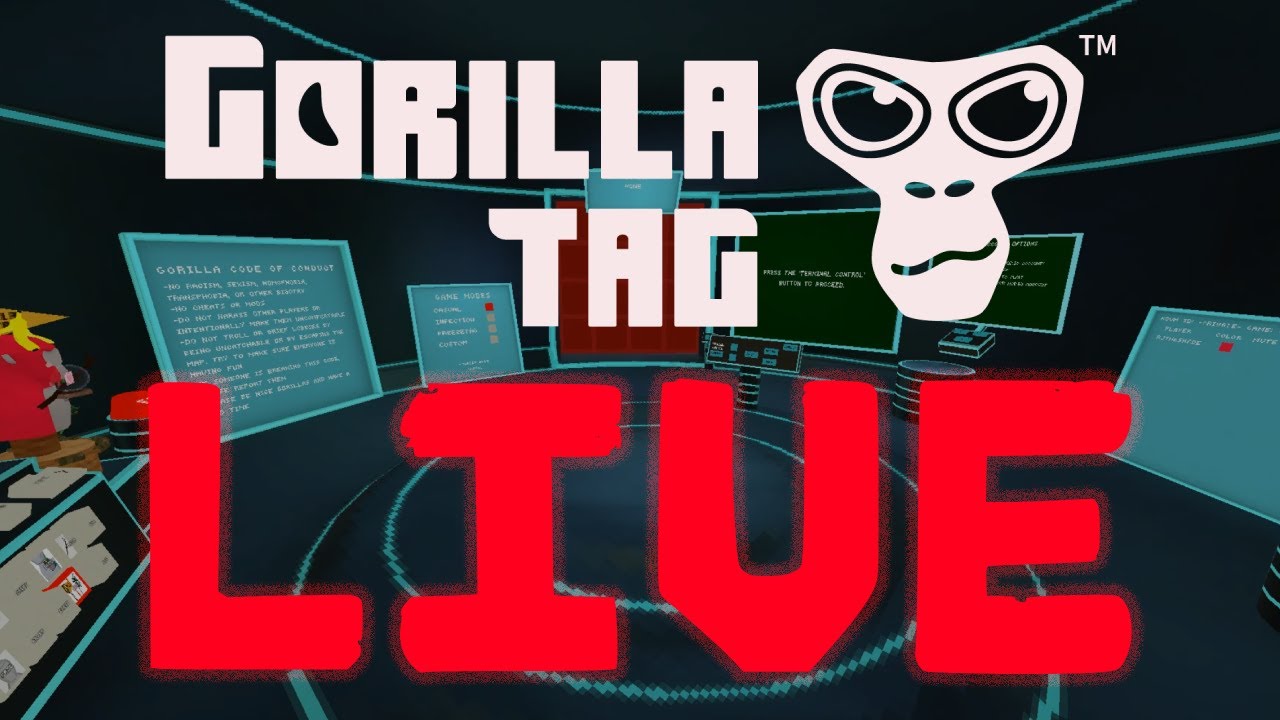 Gorilla Tag Live | New Virtual Stump Maps OUT NOW! - YouTube