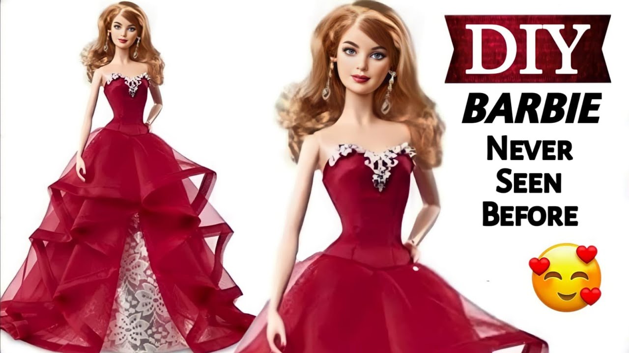 How To Make Doll | DIY Doll | How To Make Doll Dress | Barbie Doll ...