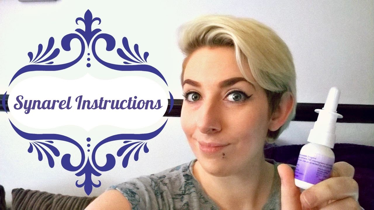 IVF: Cub diaries - Synarel (nafarelin acatate) nasal spray instructions ...