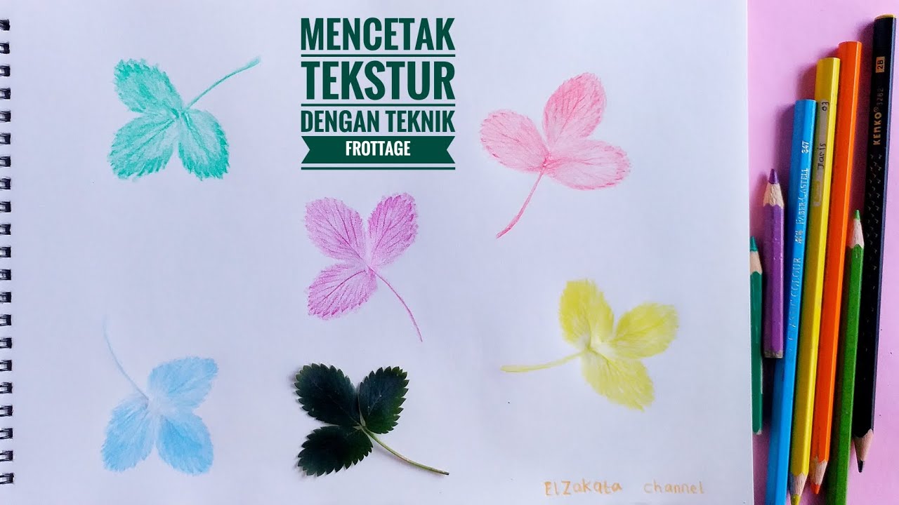 Mencetak Tekstur Dengan Teknik Frottage || Seni Rupa Kelas 4 SD Kurikulum Merdeka # ...