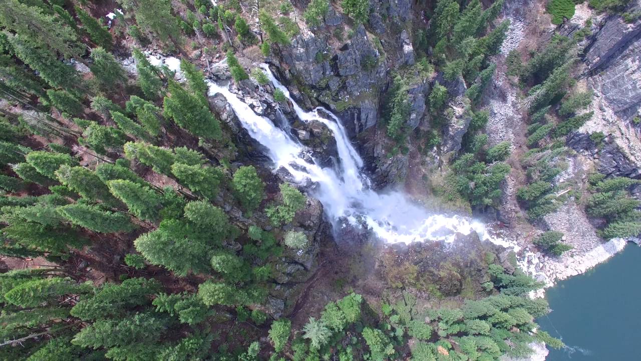 Donnell Lake and Niagara Falls, Sonora Pass, CA. - YouTube