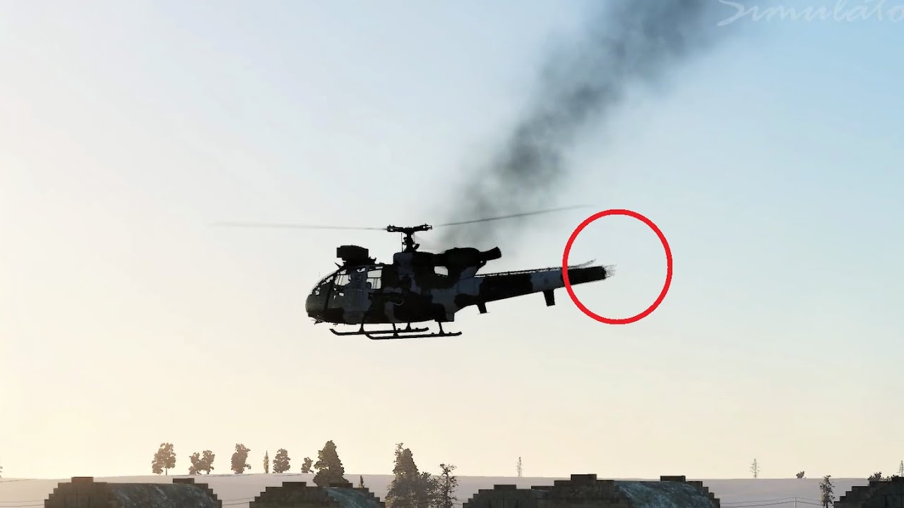Helicopter Landing Without Tail Rotor | DCS 2.5 Unusual Landings #6 ...