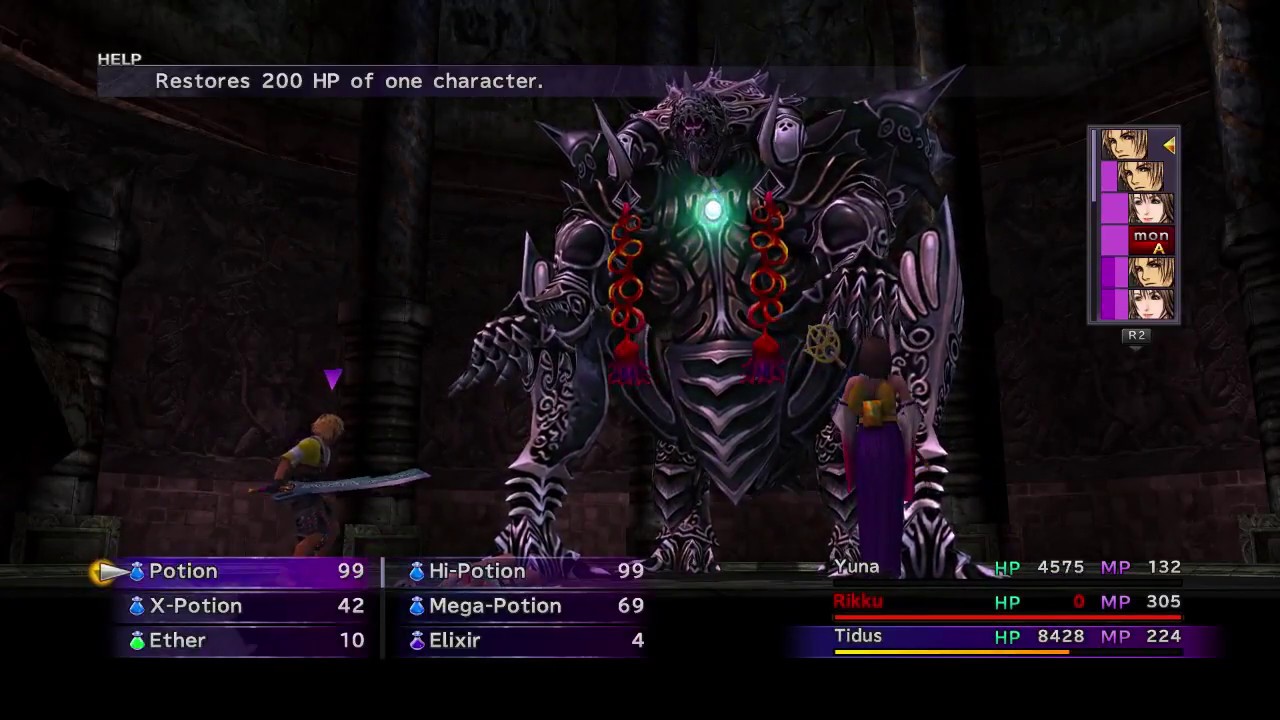 Final Fantasy X | Omega Weapon Boss Fight - YouTube