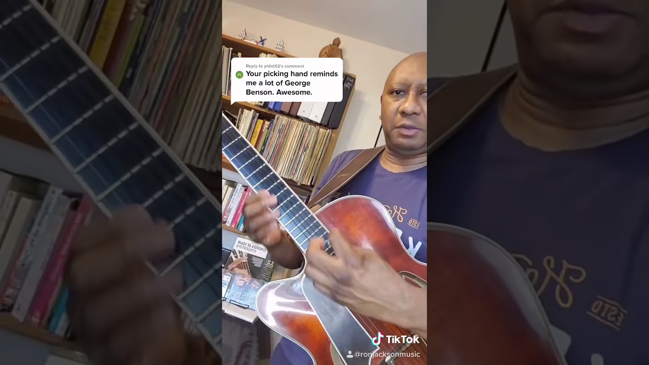 I use the George Benson Picking Technique! #shorts - YouTube