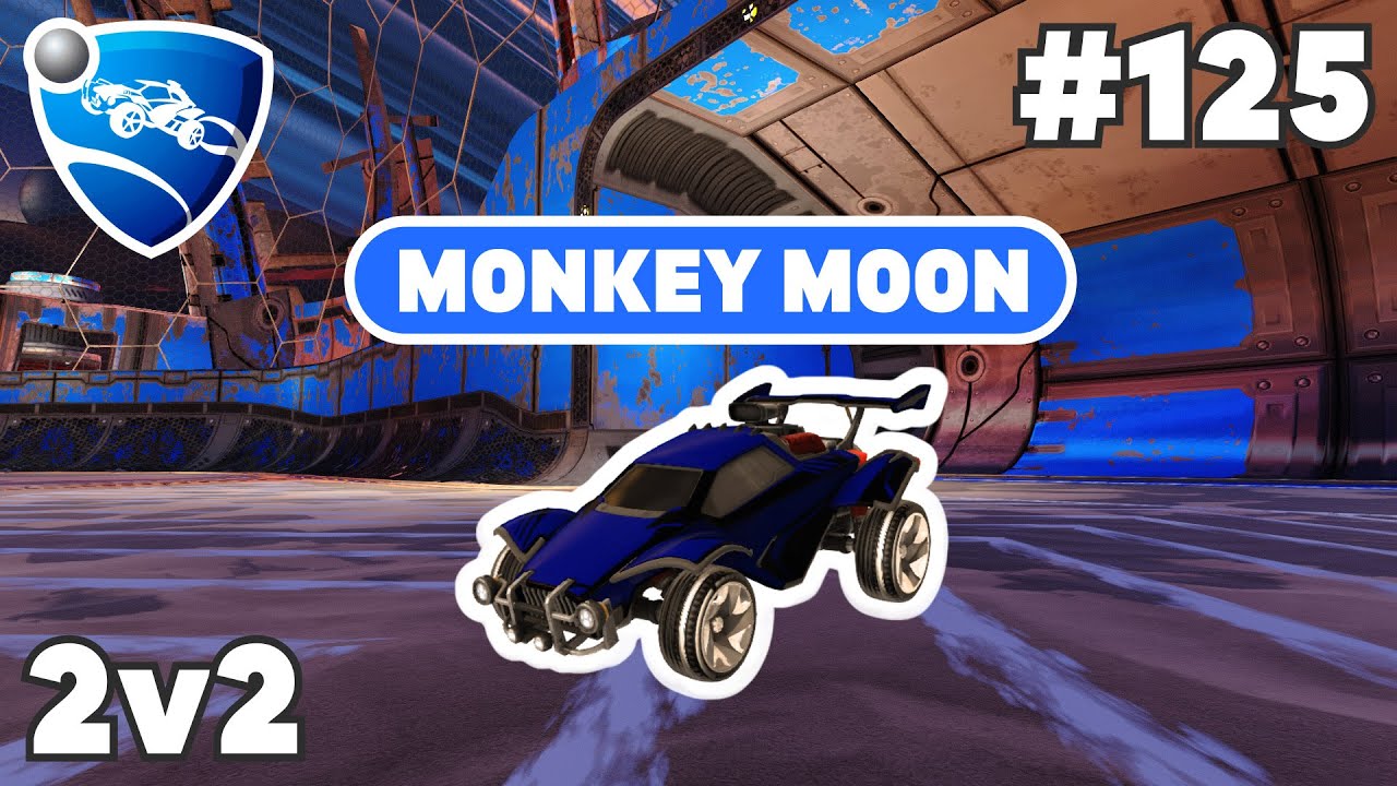 M0nkey M00n Ranked 2v2 PRO Replay #125 - Rocket League Replays - YouTube