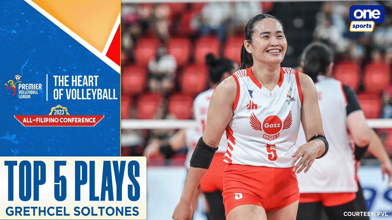 Grethcel Soltones Top 5 plays | 2023 PVL All-Filipino Conference - YouTube