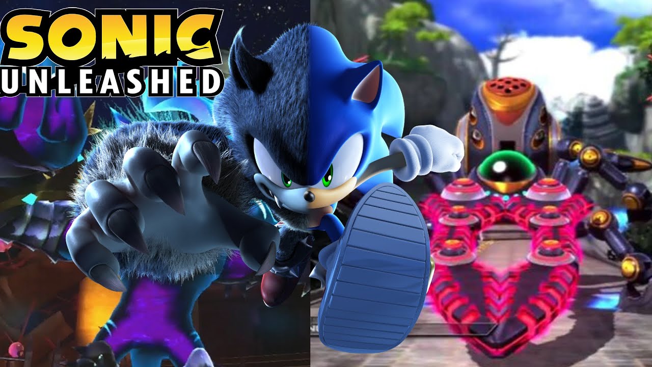 Sonic Unleashed (Xbox One) Shamar Night, Dark Guardian, Adabat Day, Egg ...