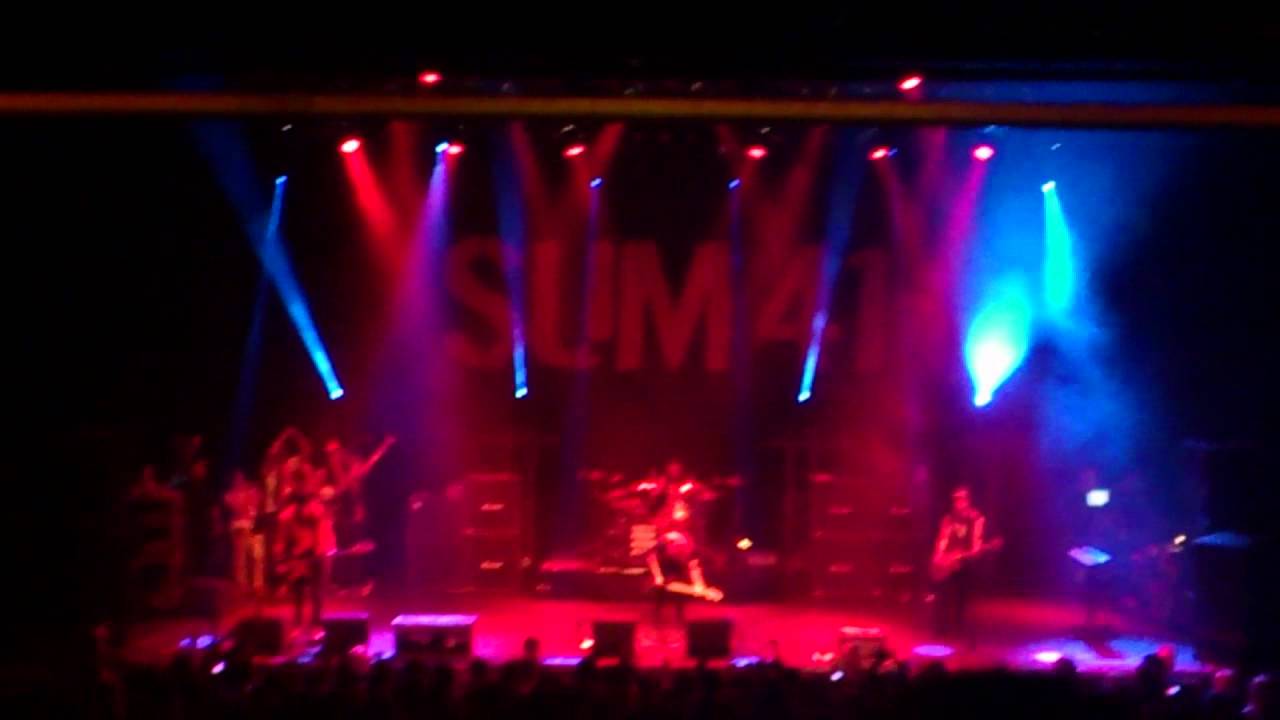 Sum 41 - Rhythms Live @ 013 Tilburg 8-7-2012 - YouTube