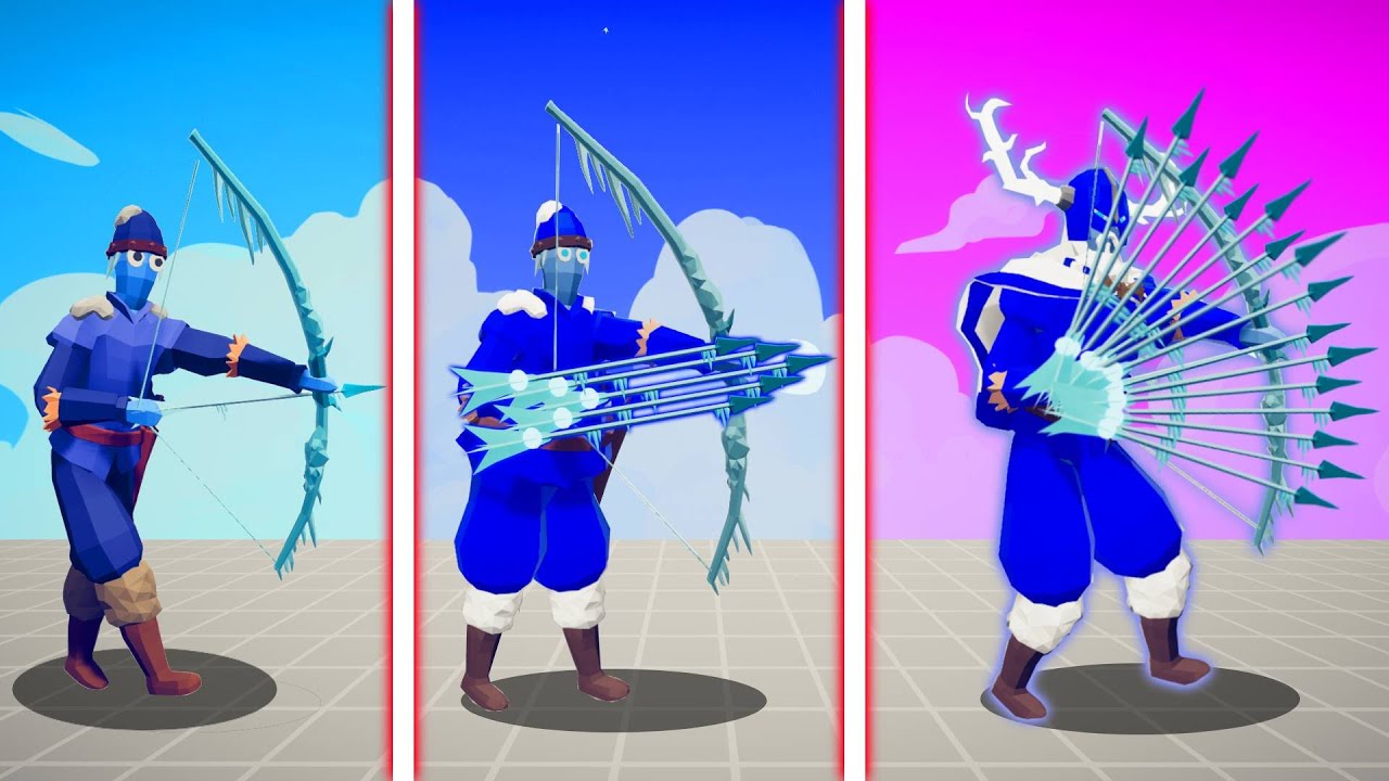 EVOLUTION OF SUPER ICE ARCHER | TABS - Totally Accurate Battle ...
