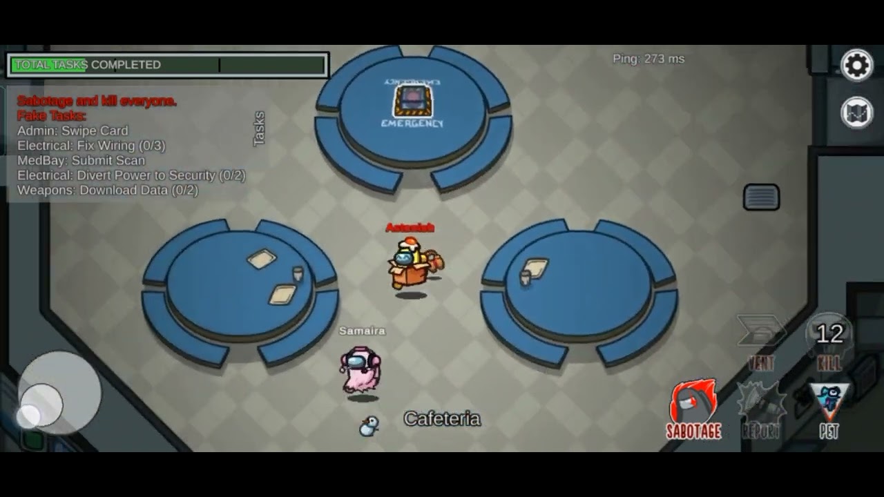 The Skeld map imposter gameplay || no commentary || level 44-45 - YouTube