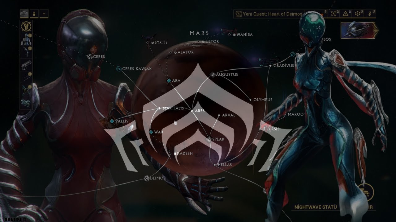 Mars'a Akın Ediyoruz! | Bölüm 3 | Warframe | #17 - YouTube