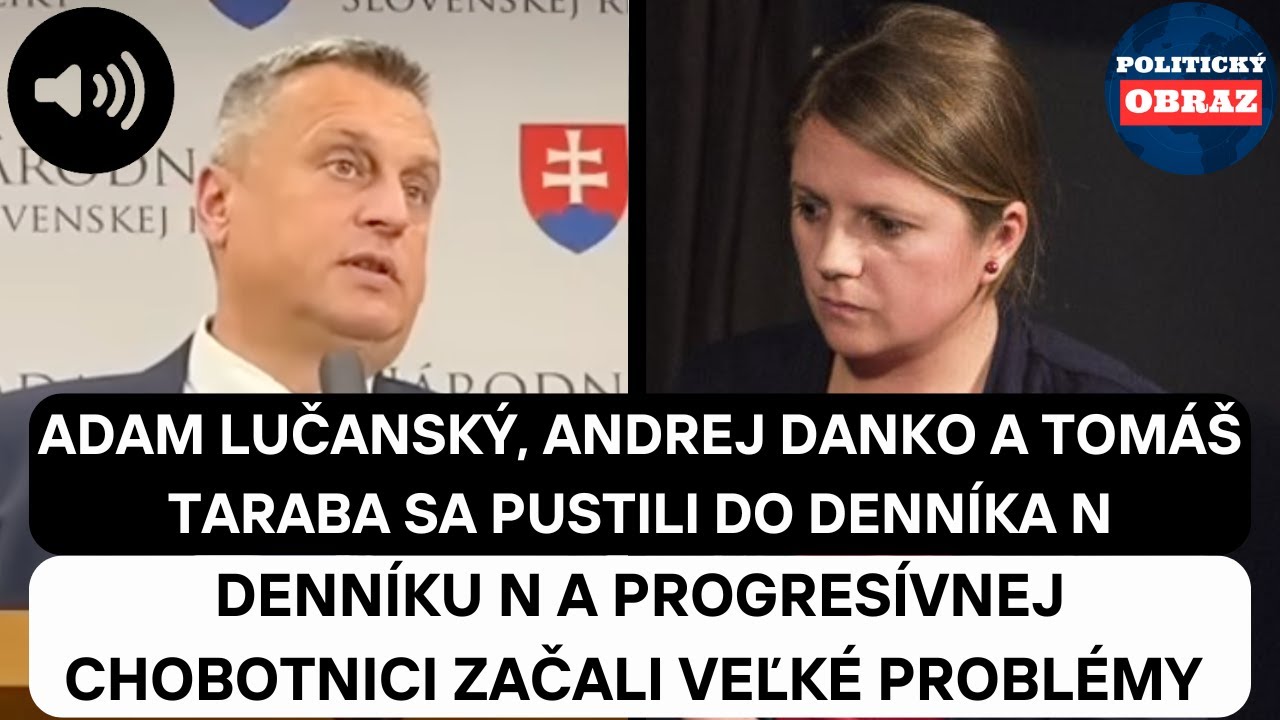 “ŠKRT PRE DENNÍK N!” Adam Lučanský, Andrej Danko a Tomáš Taraba ...
