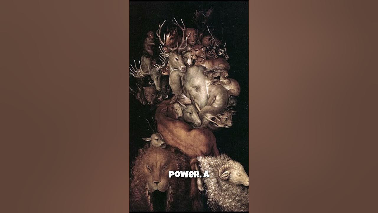 🎨 Giuseppe Arcimboldo’s Earth 1566 - Nature’s Hidden Face Revealed ...