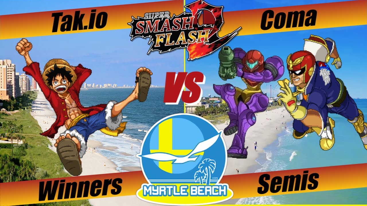 SocaSmash 136 Super Smash Flash 2: Tak.io (Luffy) vs Coma (Samus ...