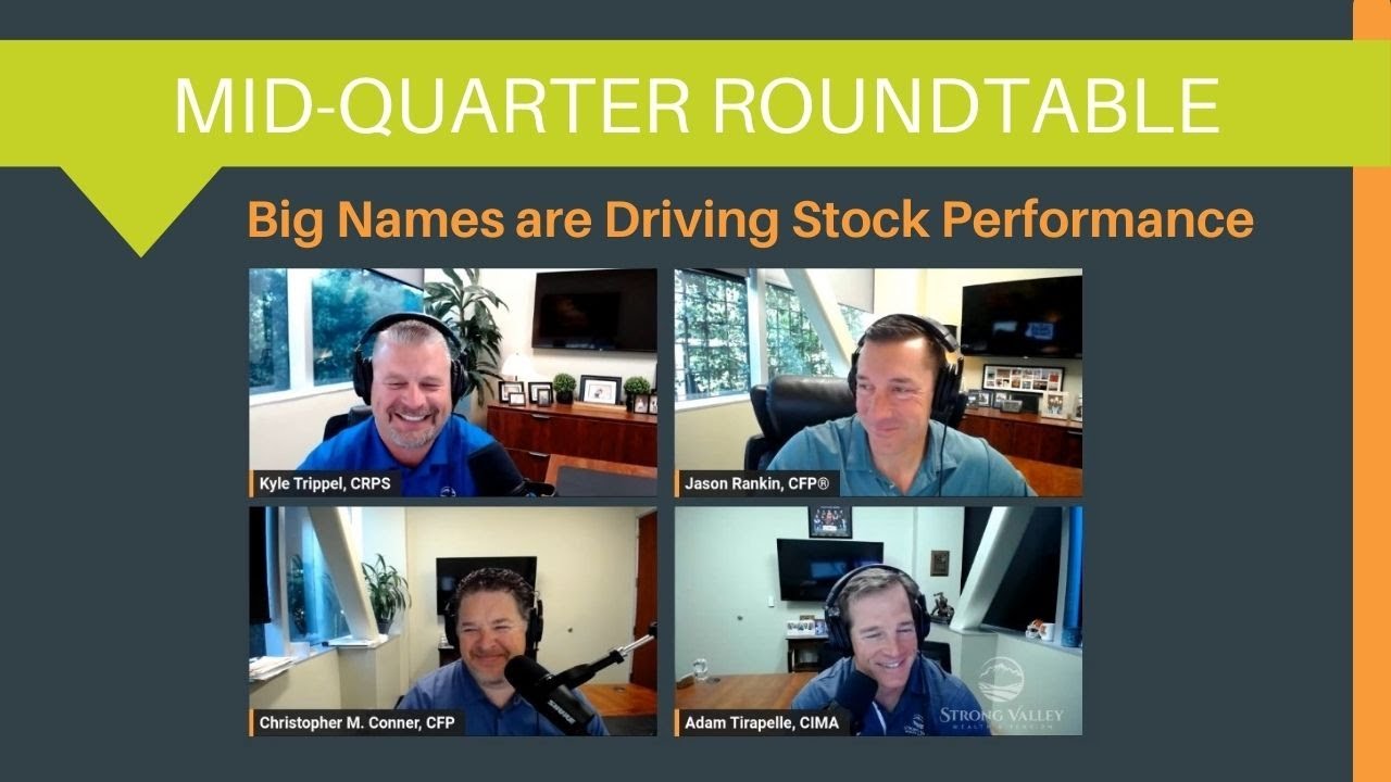 Mid-Quarter Roundtable: Q2 - Big Names Driving Stock Performance - YouTube