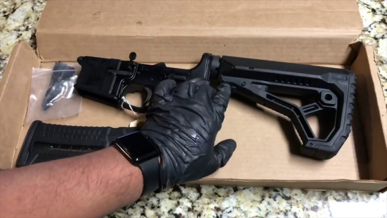 STAG ARMS STAG15 COMPLETE LOWER WITH FAB DEFENSE FURNITURE - YouTube