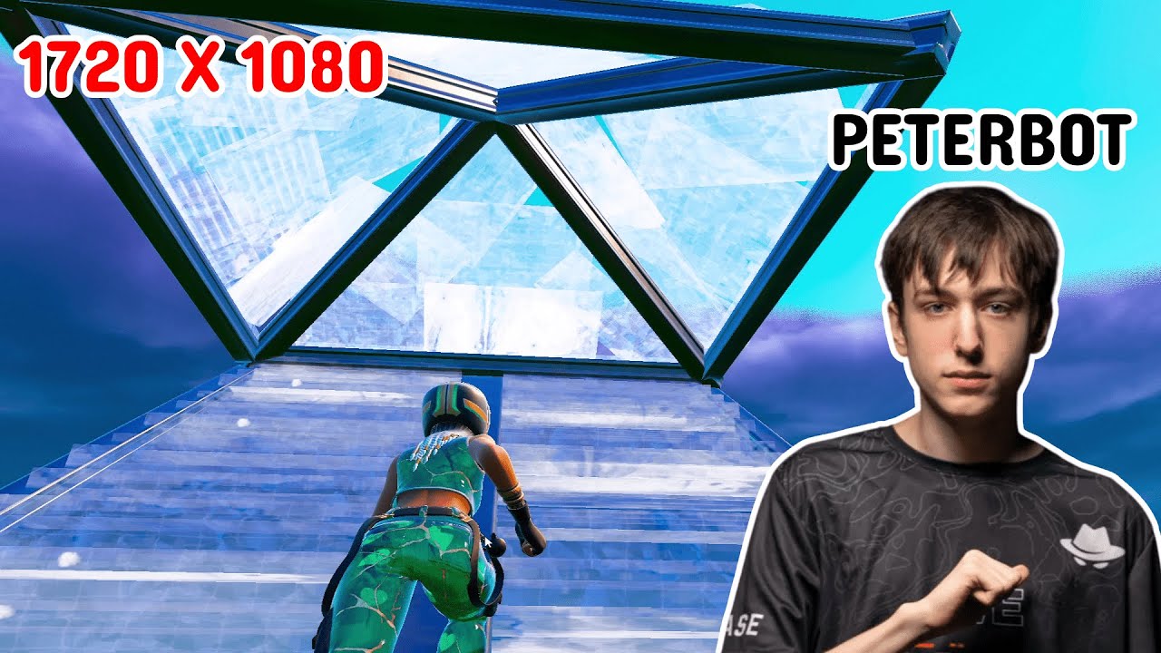 I tried peterbot stretched res setting - YouTube