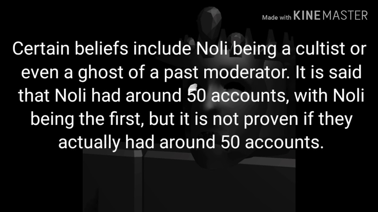 Roblox Myths - Noli - YouTube