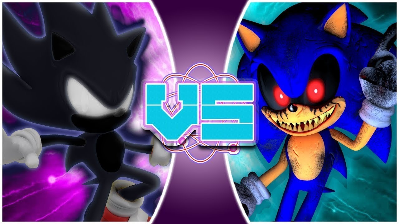 dark Sonic vs sonic.exe animación 3D - YouTube
