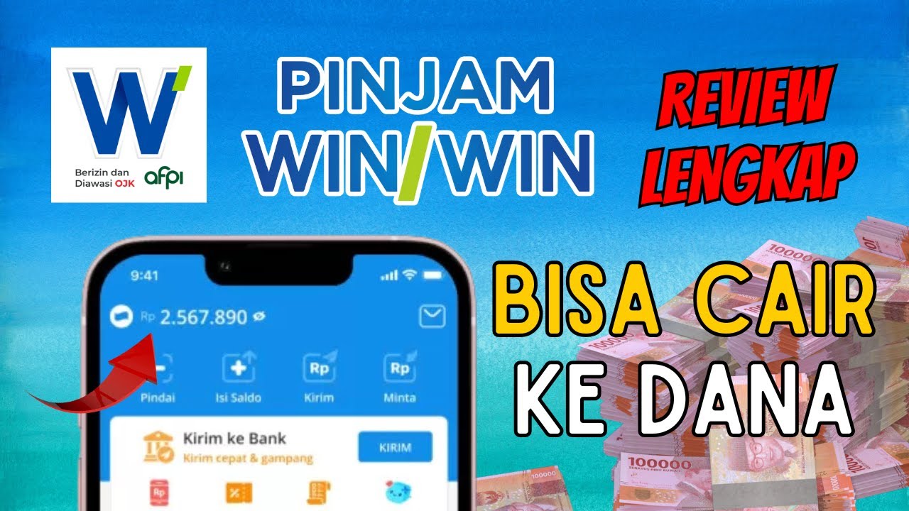 REVIEW PINJAMWINWIN PINJAMAN ONLINE BISA CAIR KE DANA - YouTube