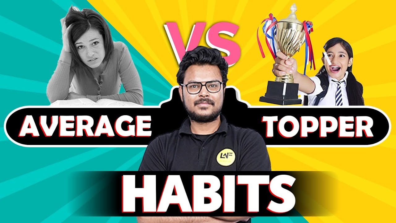 Average Students vs Topper Students | Habits of Average and Topper ...