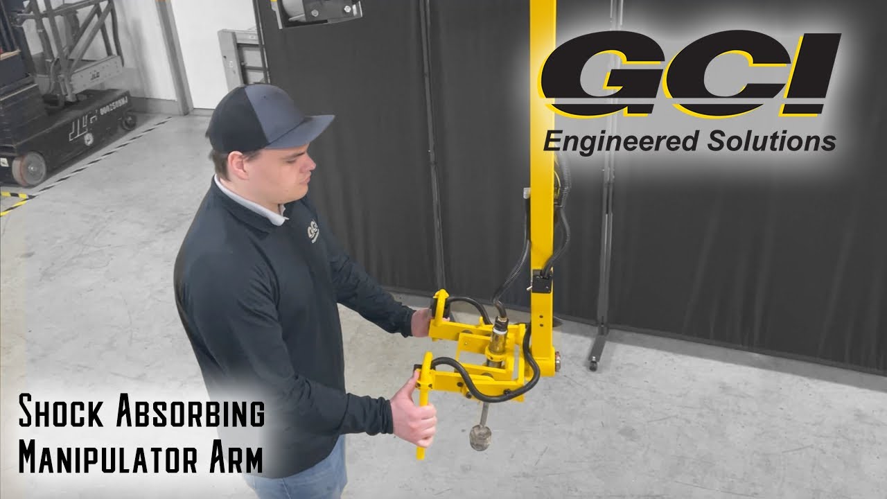 Shock Absorbing Industrial Manipulator Arm GCI - YouTube